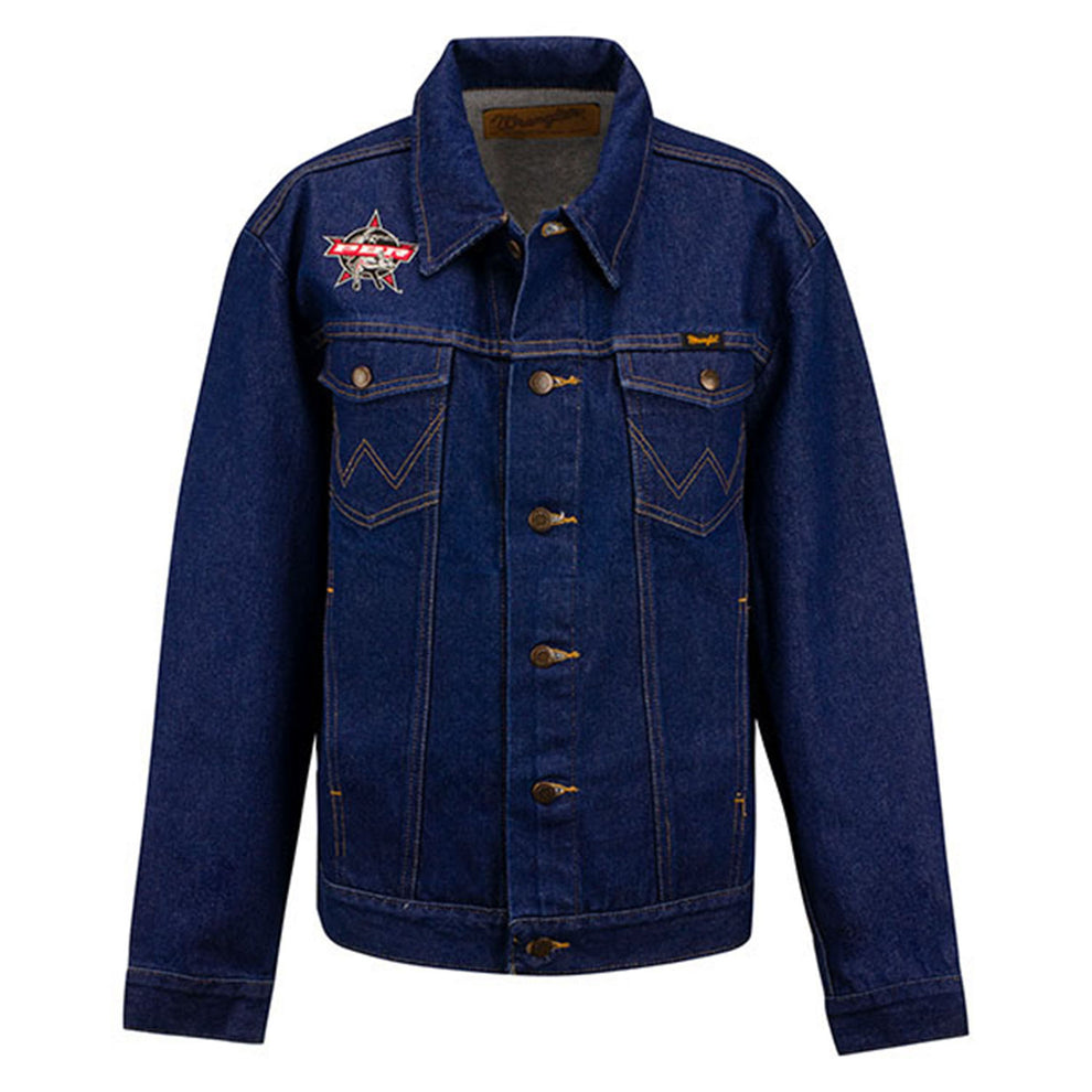 PBR Wrangler Denim Jacket - Blue – PBR Shop