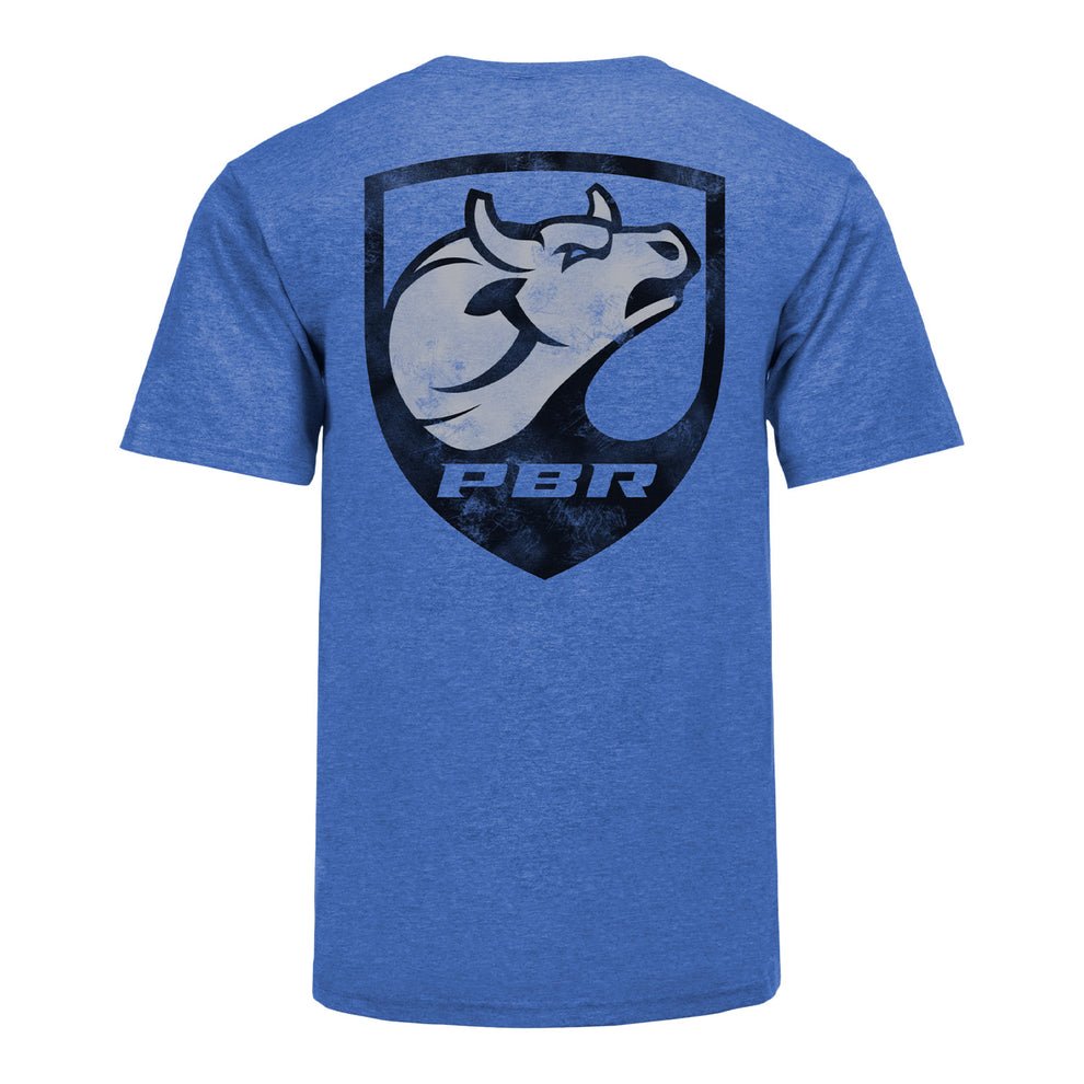PBR Crest Shirt - Heather Royal – PBR Shop